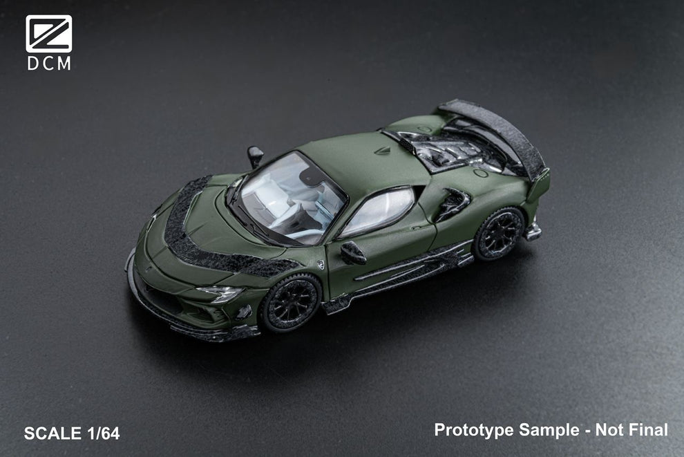 DCM 1:64 Ferrari SF90 F9XX Mansory Green - 2 Syles – Myguycollectibles