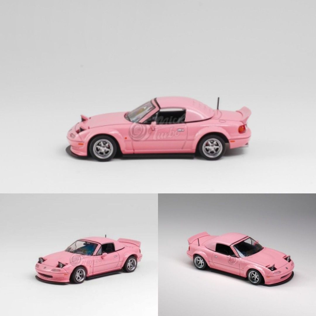 Micro Turbo 1:64 Custom Miata MX-5 RB Wide Body - Pink – Myguycollectibles