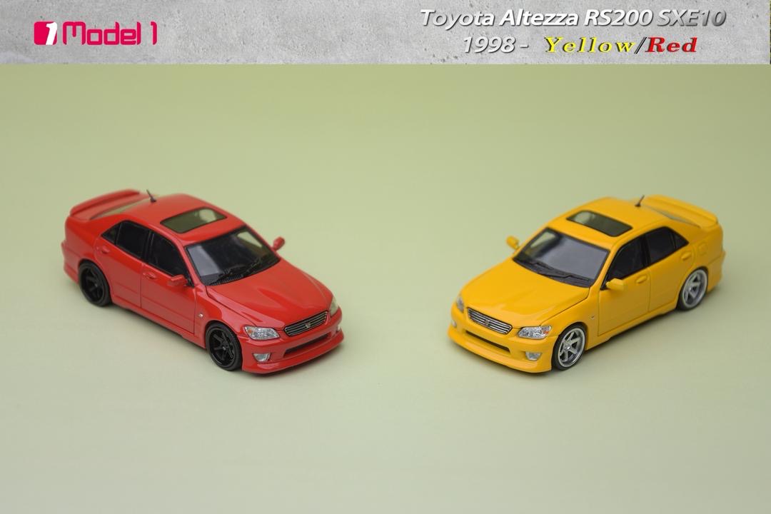 Model One 1:64 Toyota Altezza RS200 SXE10 Opening Hood - 2 Styles ...