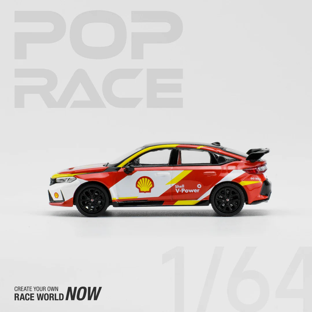 Pop Race 1:64 Honda Civic Type R - Shell – Myguycollectibles