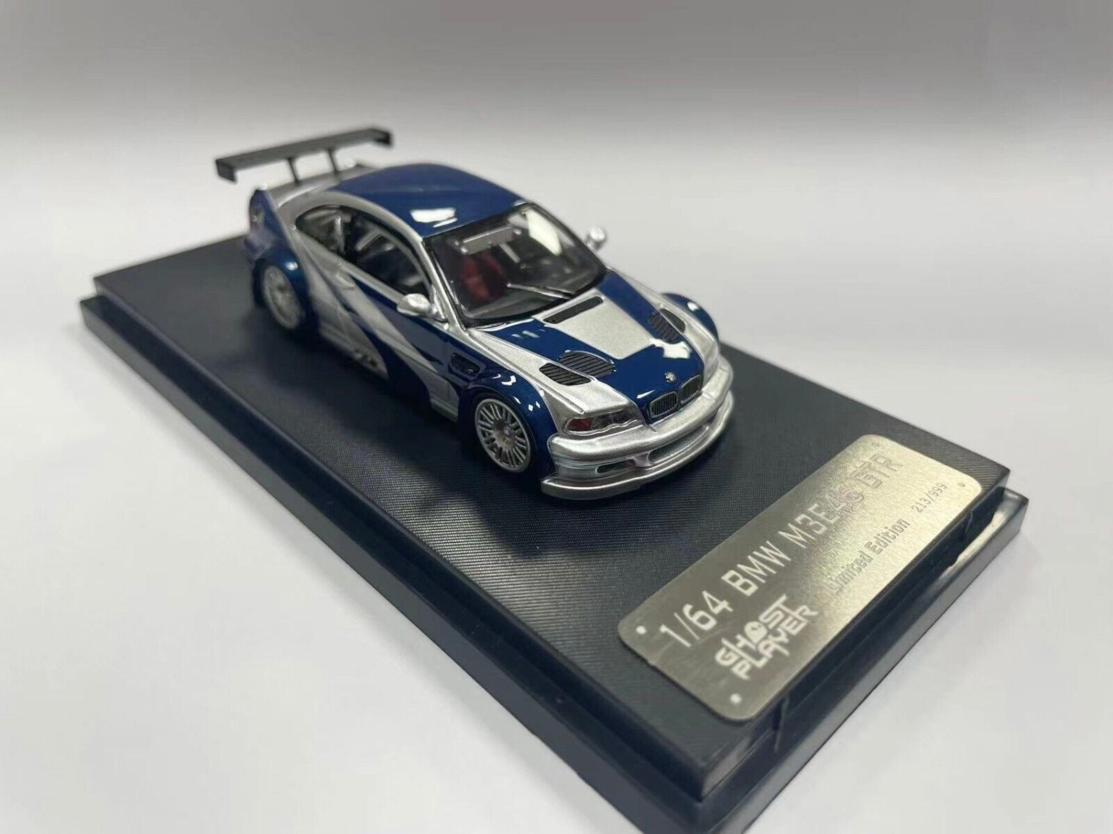 Ghost Player 1:64 BMW M3 E46 GTR - Need For Speed – Myguycollectibles
