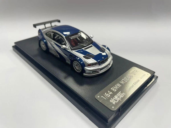 Ghost Player 1:64 BMW M3 E46 GTR - Need For Speed – Myguycollectibles