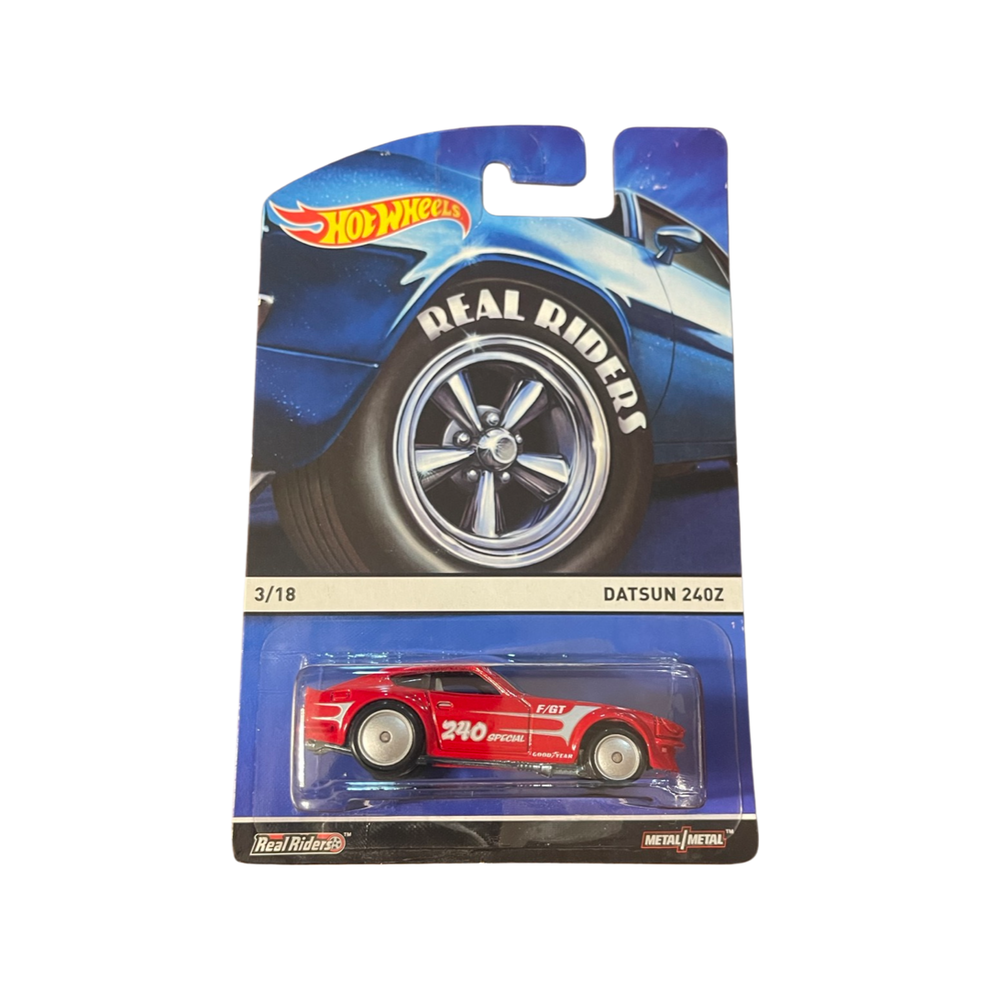Hot Wheels 2014 Premium Real Riders Series Datsun 240Z Red ...